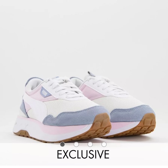 Puma | Shoes | Puma Exclusive Cat Cruise Rider Sneakers In Lilac Powder ...